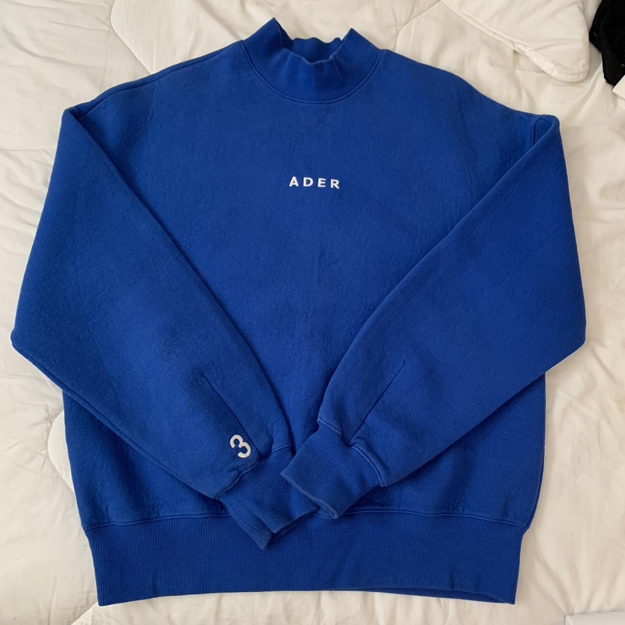 Ader Error cobalt blue sweater. Size 3 fits medium... - Depop