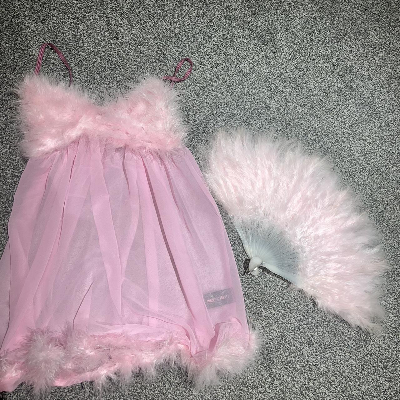 Pink Fem Bot Costume Size XXS - fits sizes... - Depop
