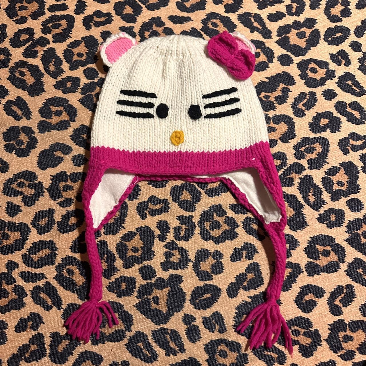 Hello Kitty knit hat 💞 - Depop