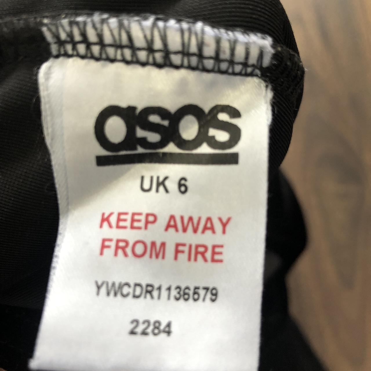 ASOS Black Velvet Mesh Sheer Knot Front Twist Wrap... - Depop