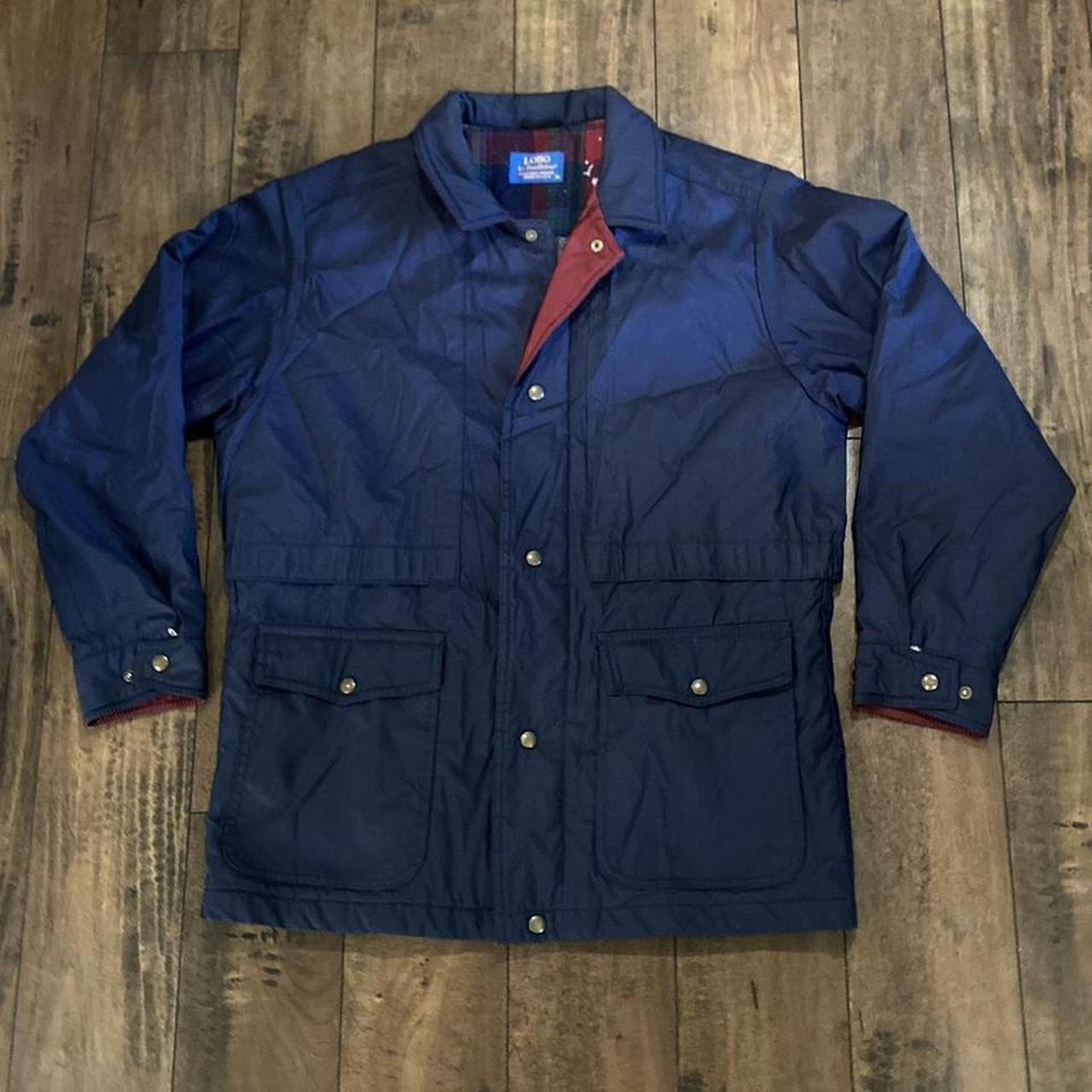 Pendleton Men's Navy Coat | Depop