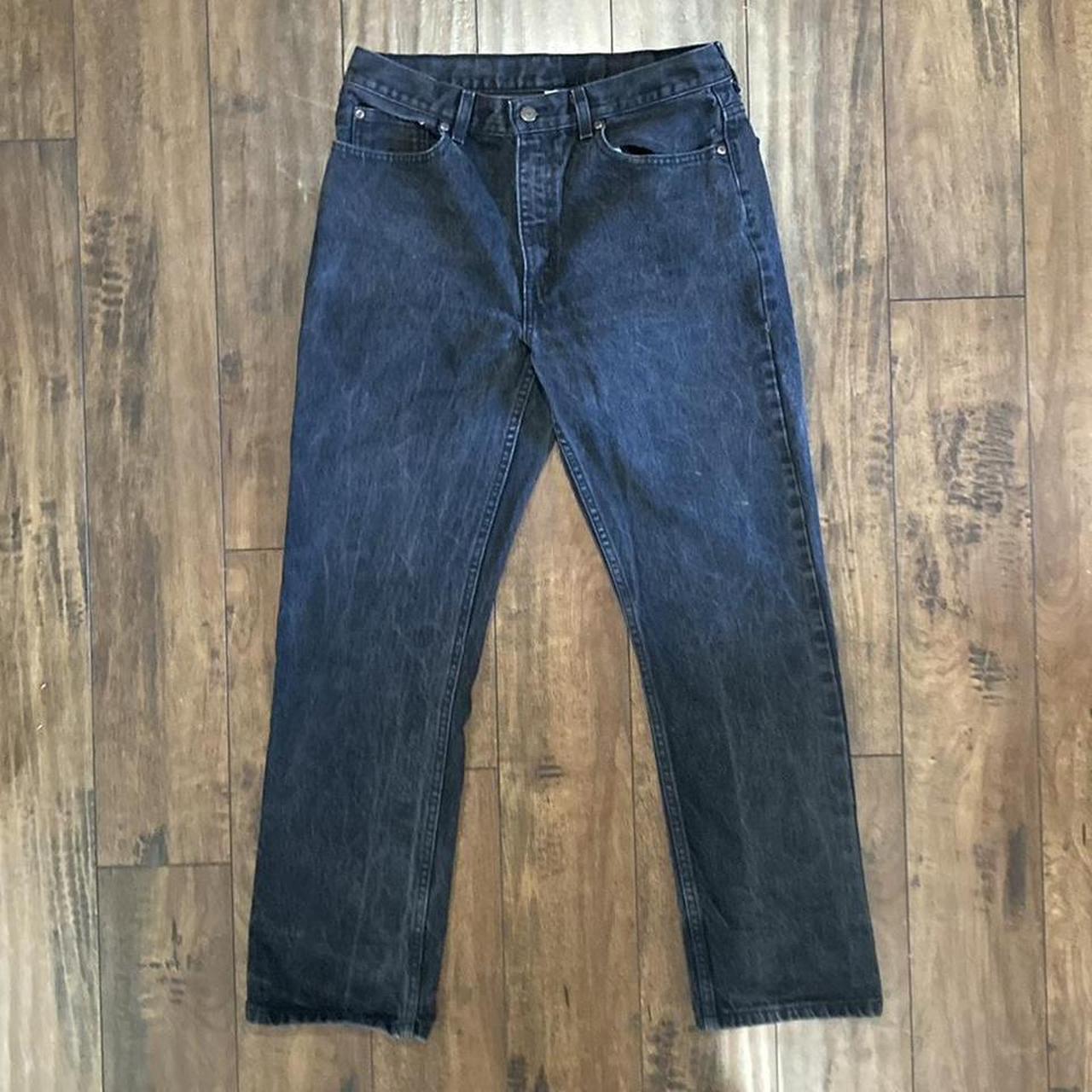 Faded Glory Men's Black Jeans | Depop
