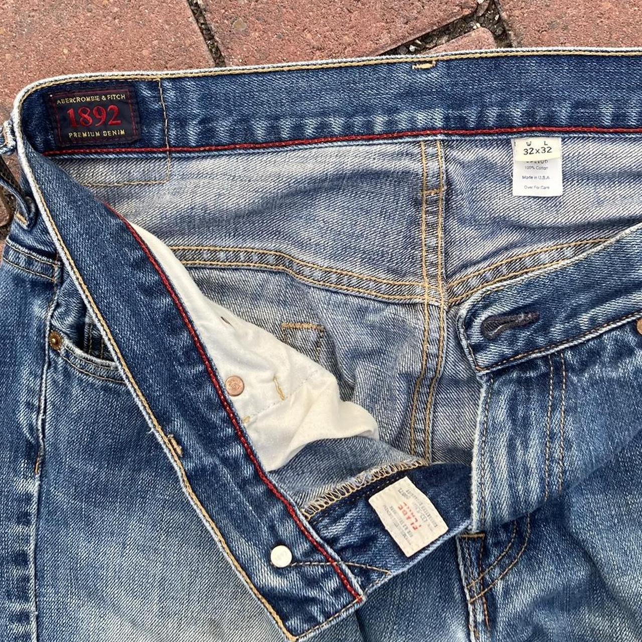 Vintage Abercrombie & Fitch flare jeans Awesome... - Depop