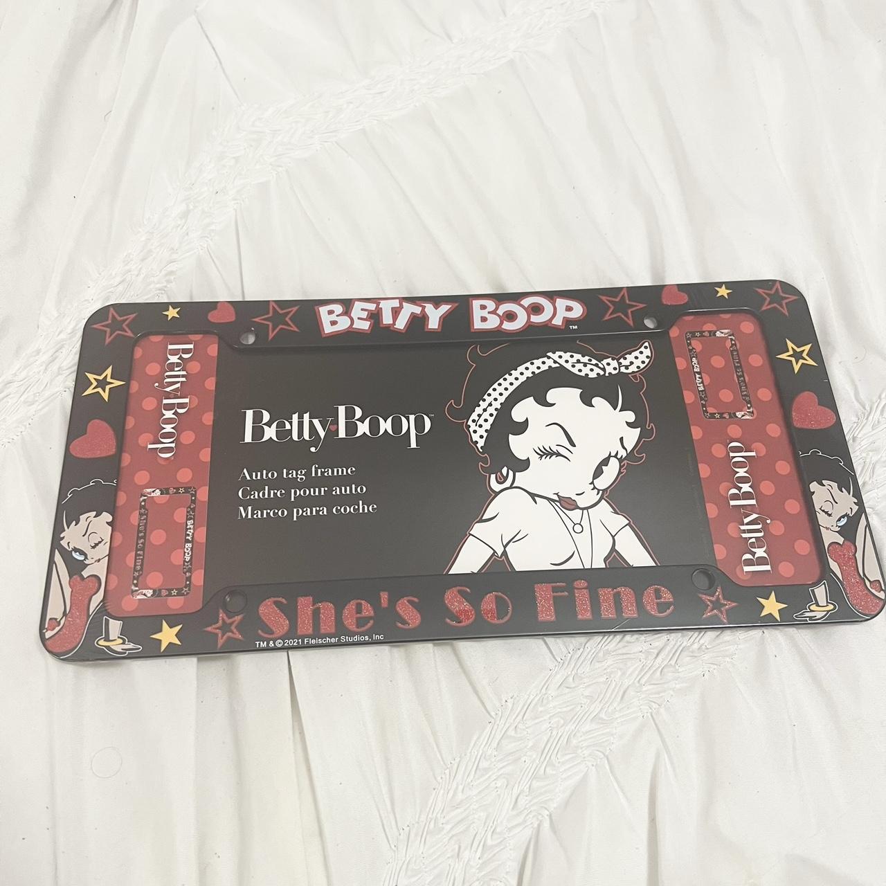NEW Betty Boop License Plate Frame • new in... - Depop
