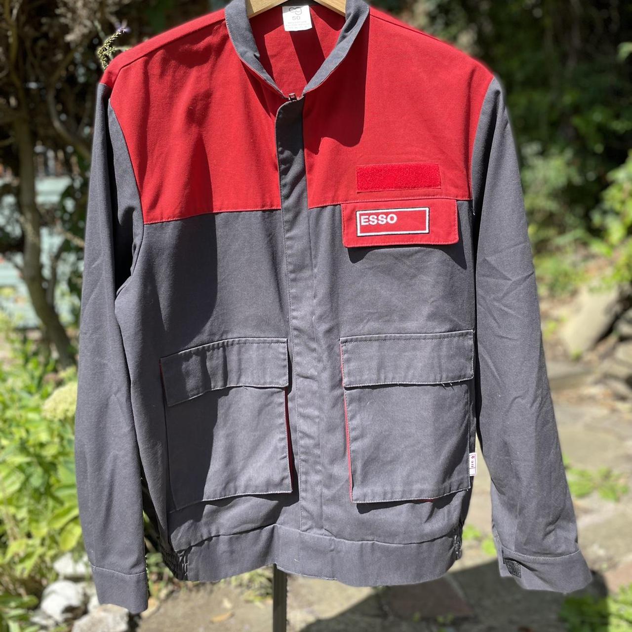 Very sick vintage Esso workers jacket. Beautiful... - Depop