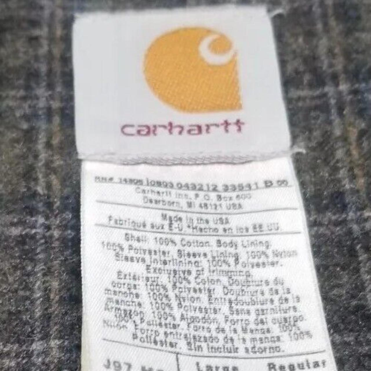 Carhartt J97 MOS Green Blanket Lined Detroit Jacket... - Depop