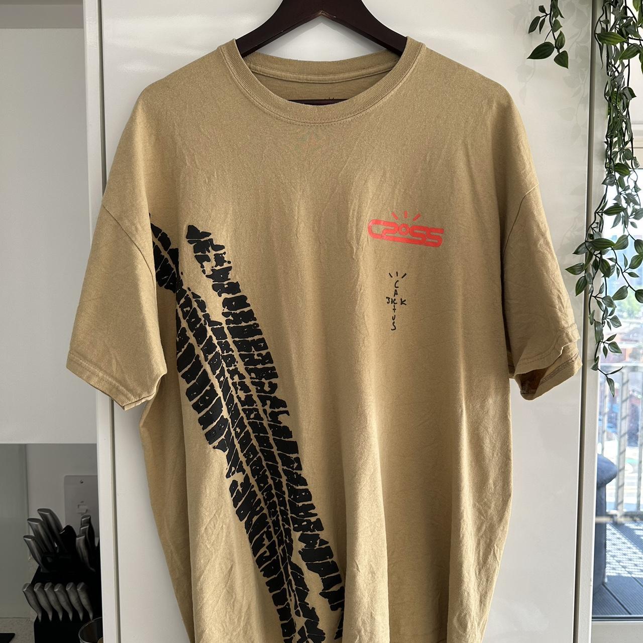 OFFICIAL TRAVIS SCOTT CACTUS JACKS MERCHANDISE TEE... - Depop