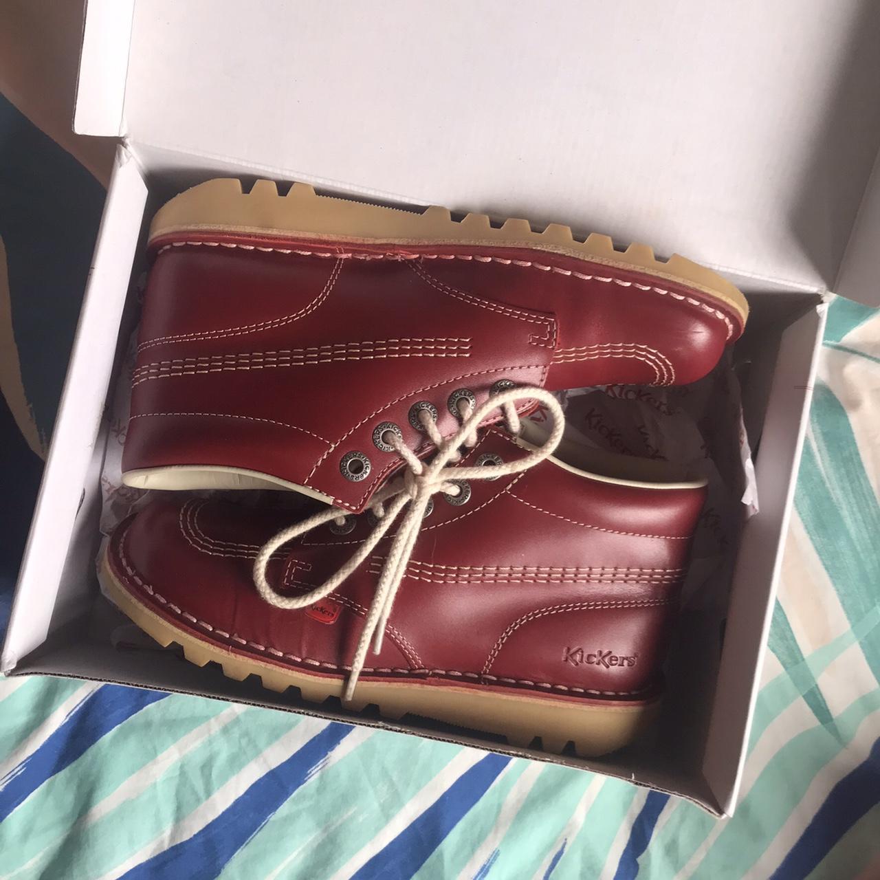 Classic kickers in red ️ Retail price £90 Like... - Depop
