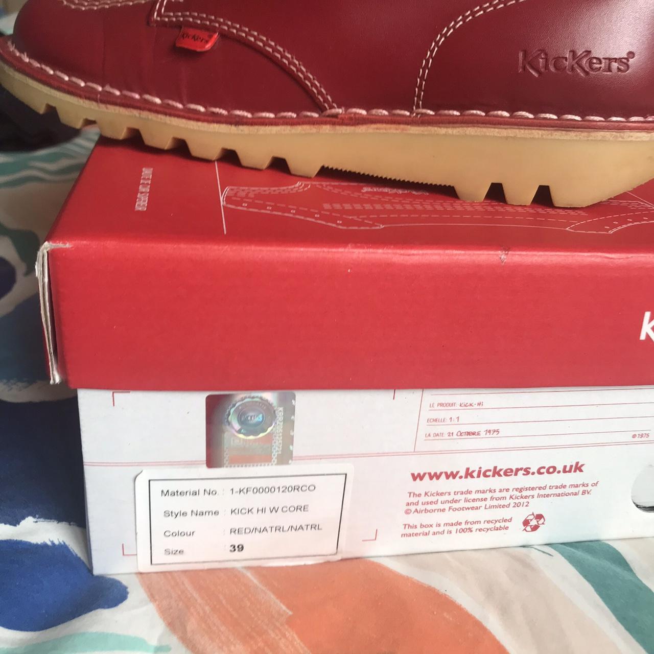 Classic kickers in red ️ Retail price £90 Like... - Depop