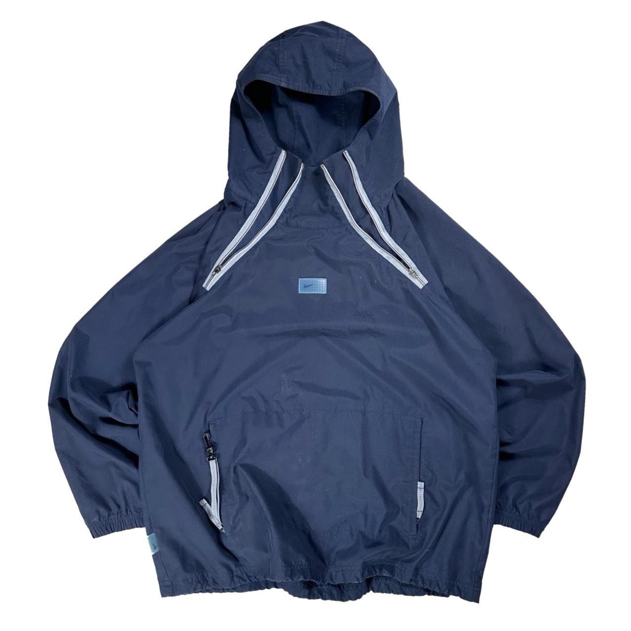 Brand - Nike Grid Type - 2000s Nike Grid 2Way Zip... - Depop