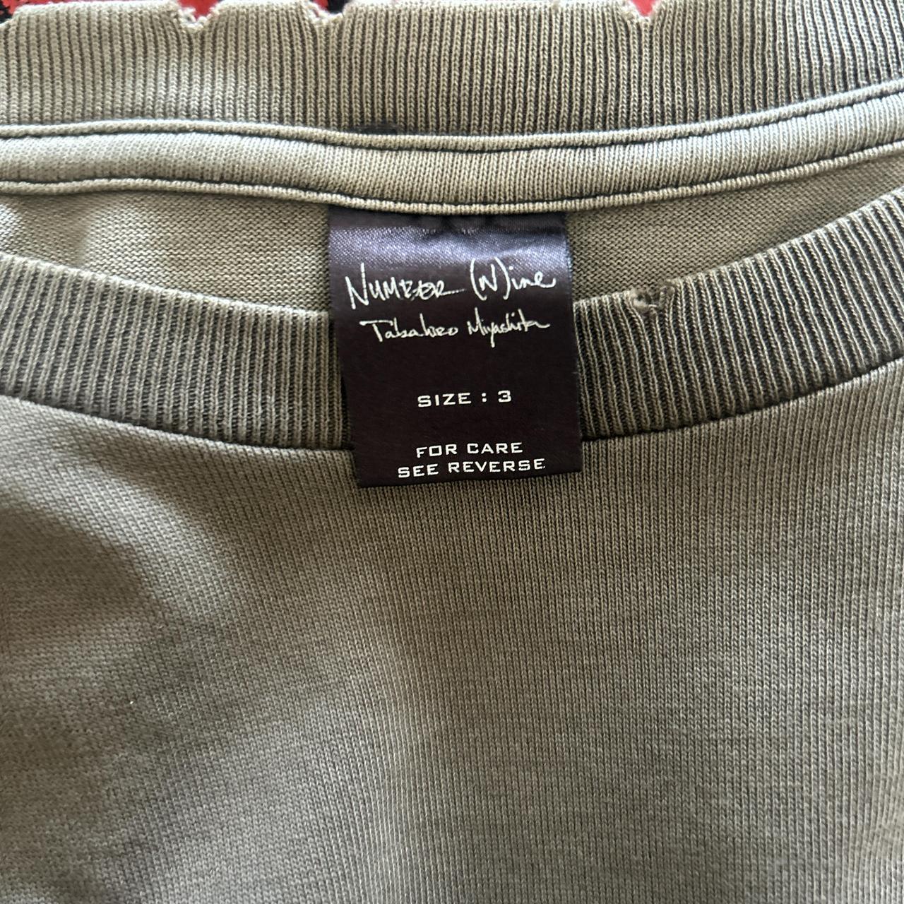 Number (N)ine AW04 anti war tee shirt Never... | Depop