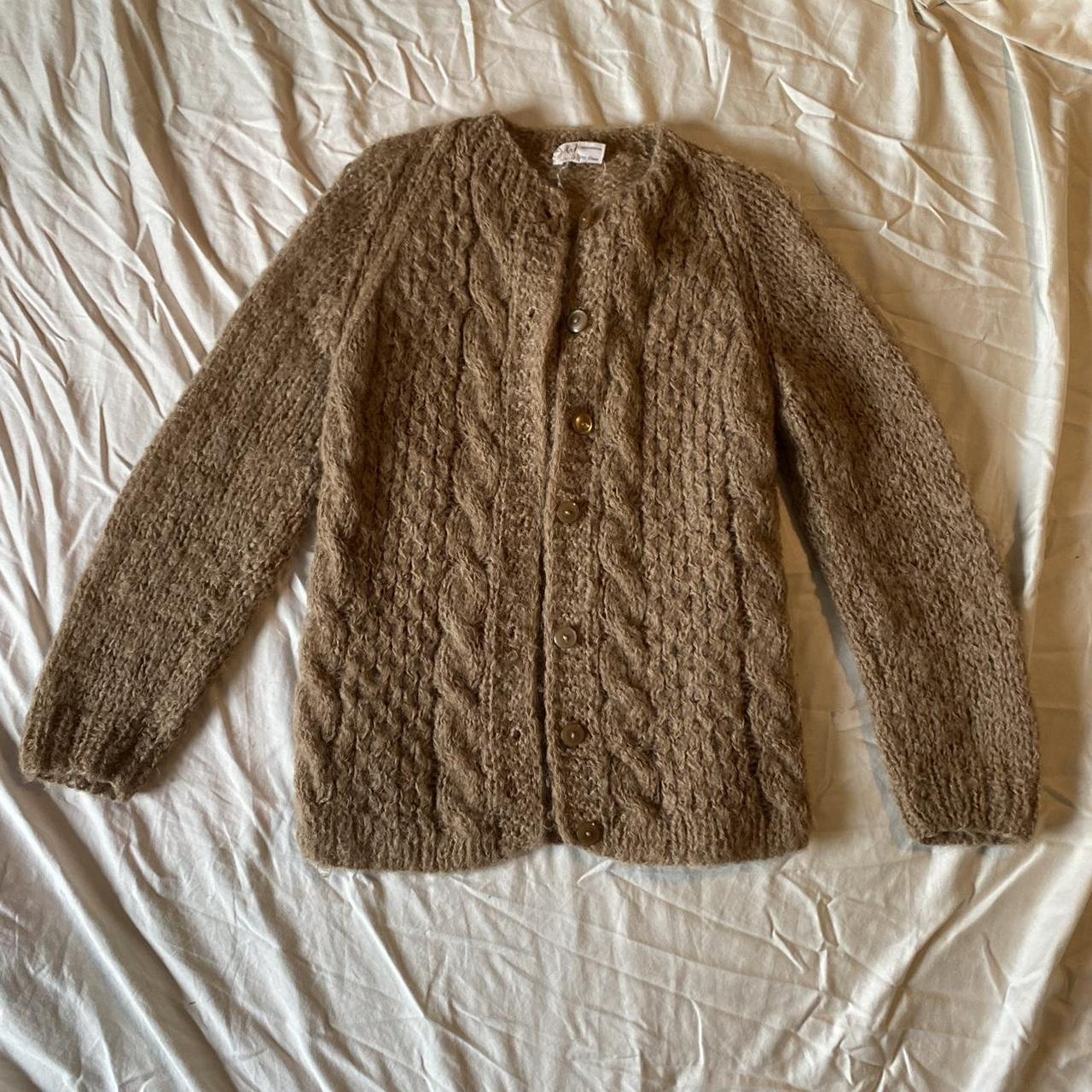gorgeous vintage made in italy hand knit wool... - Depop