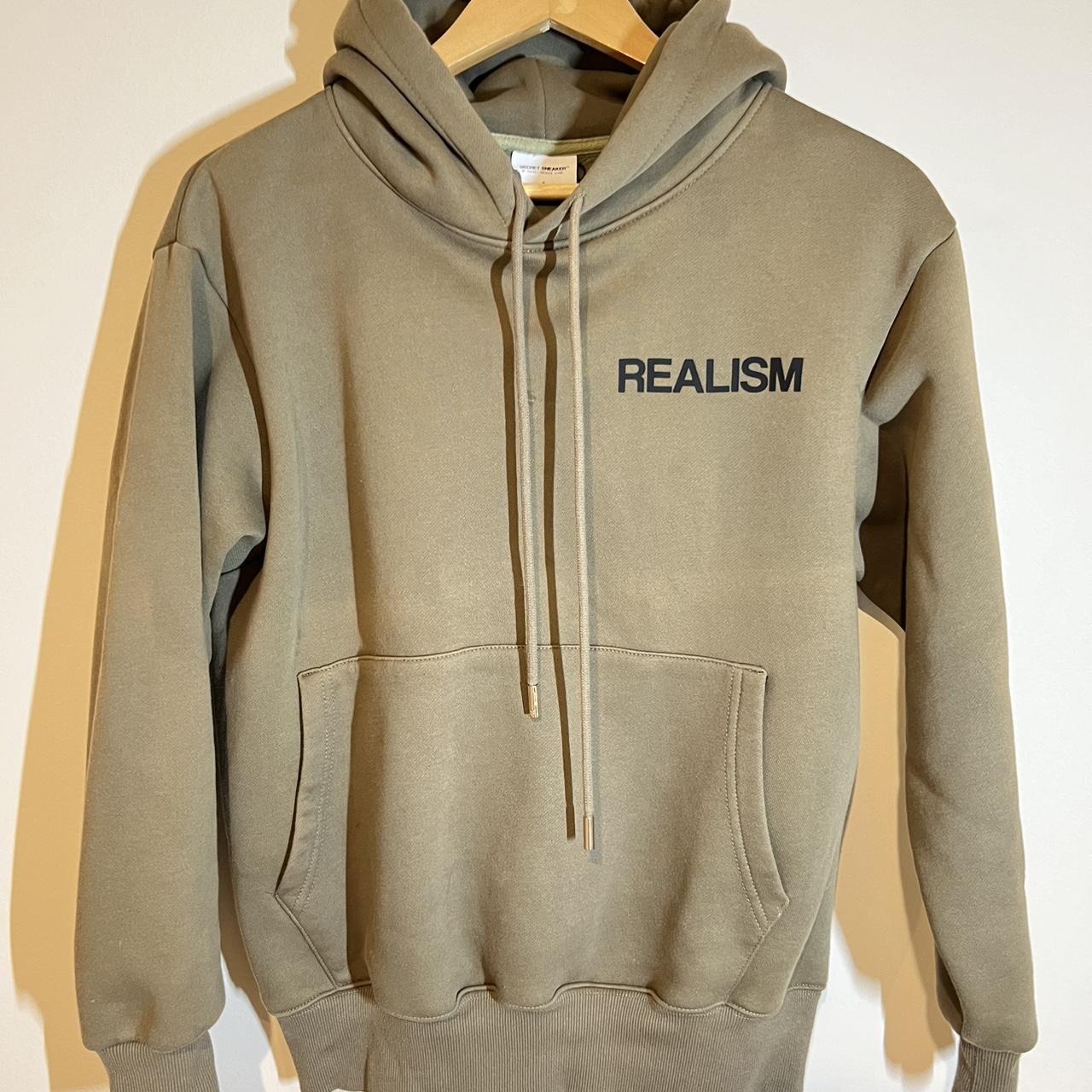 Realism Secret Sneaker store hoodie Size :... - Depop