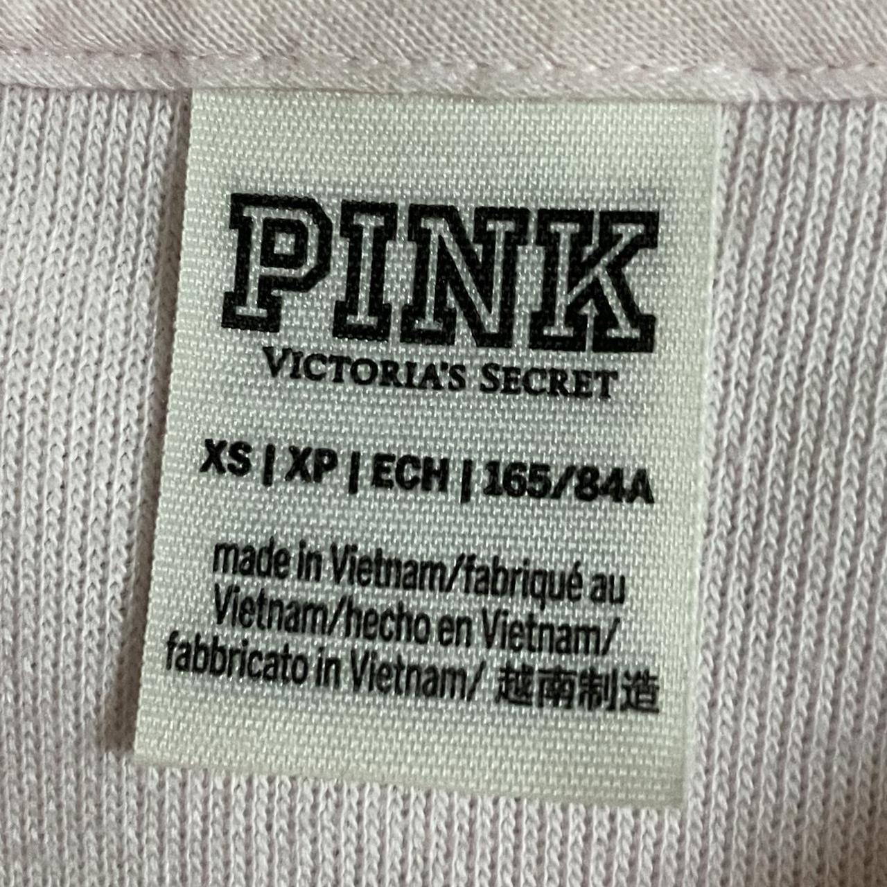 NWOT PINK Victoria’s secret Pink heart fuzzy sweater... | Depop