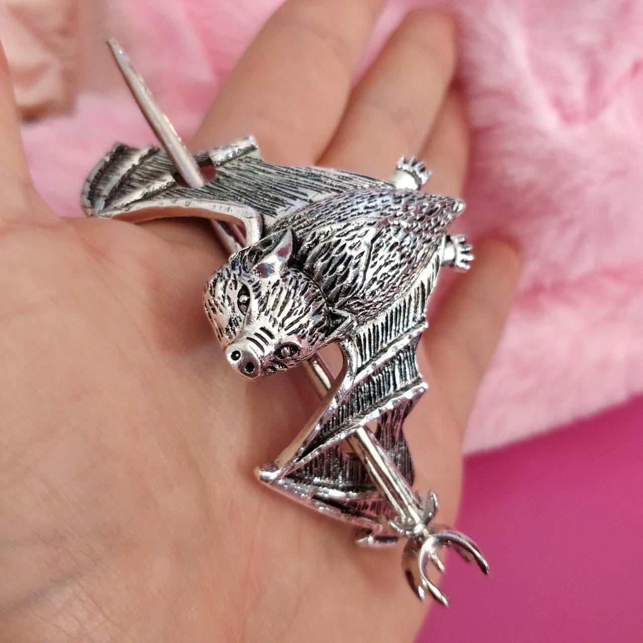 Womens Silver Hair Accessories Depop