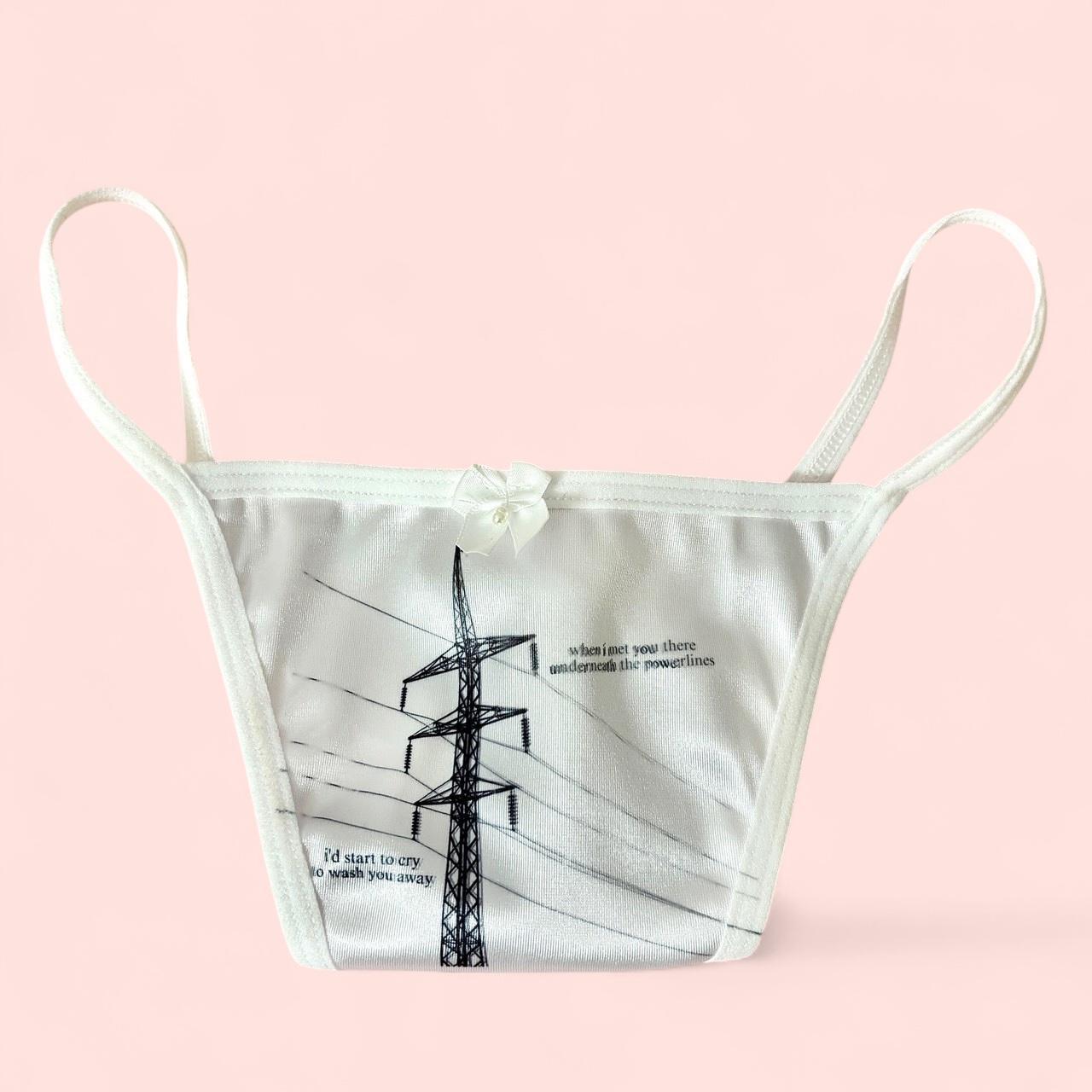 Powerline Valley 🔌 G-String hand printed 1 of 1 on a... | Depop