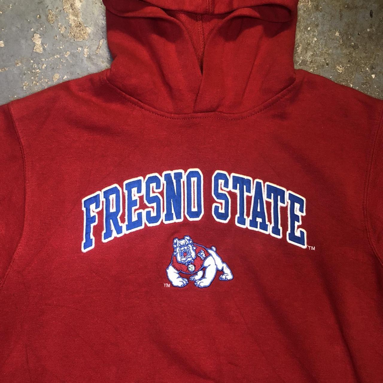 NCAA Men's Red Hoodie | Depop