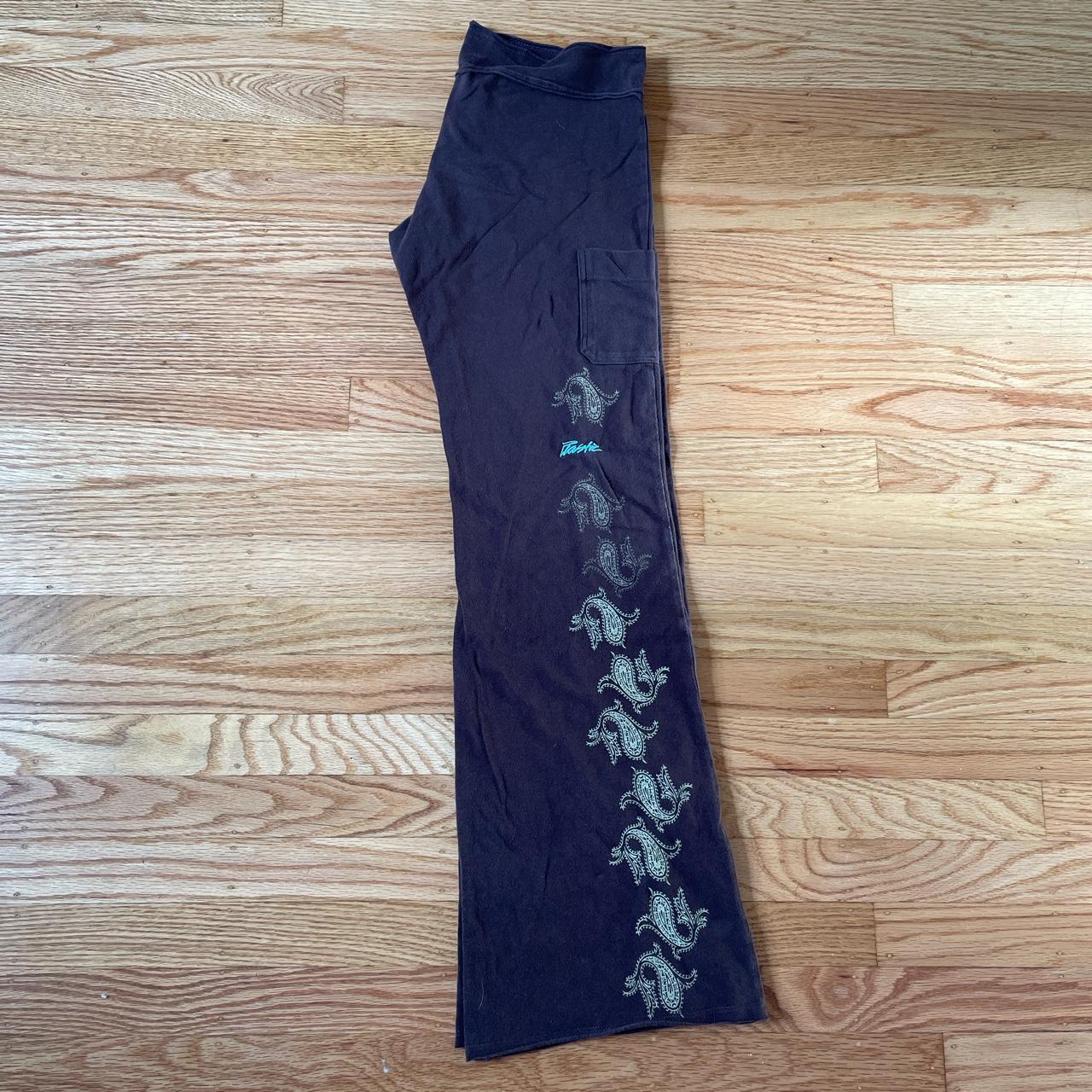 cyber y2k sweatpants omg super hot brown neutral... - Depop