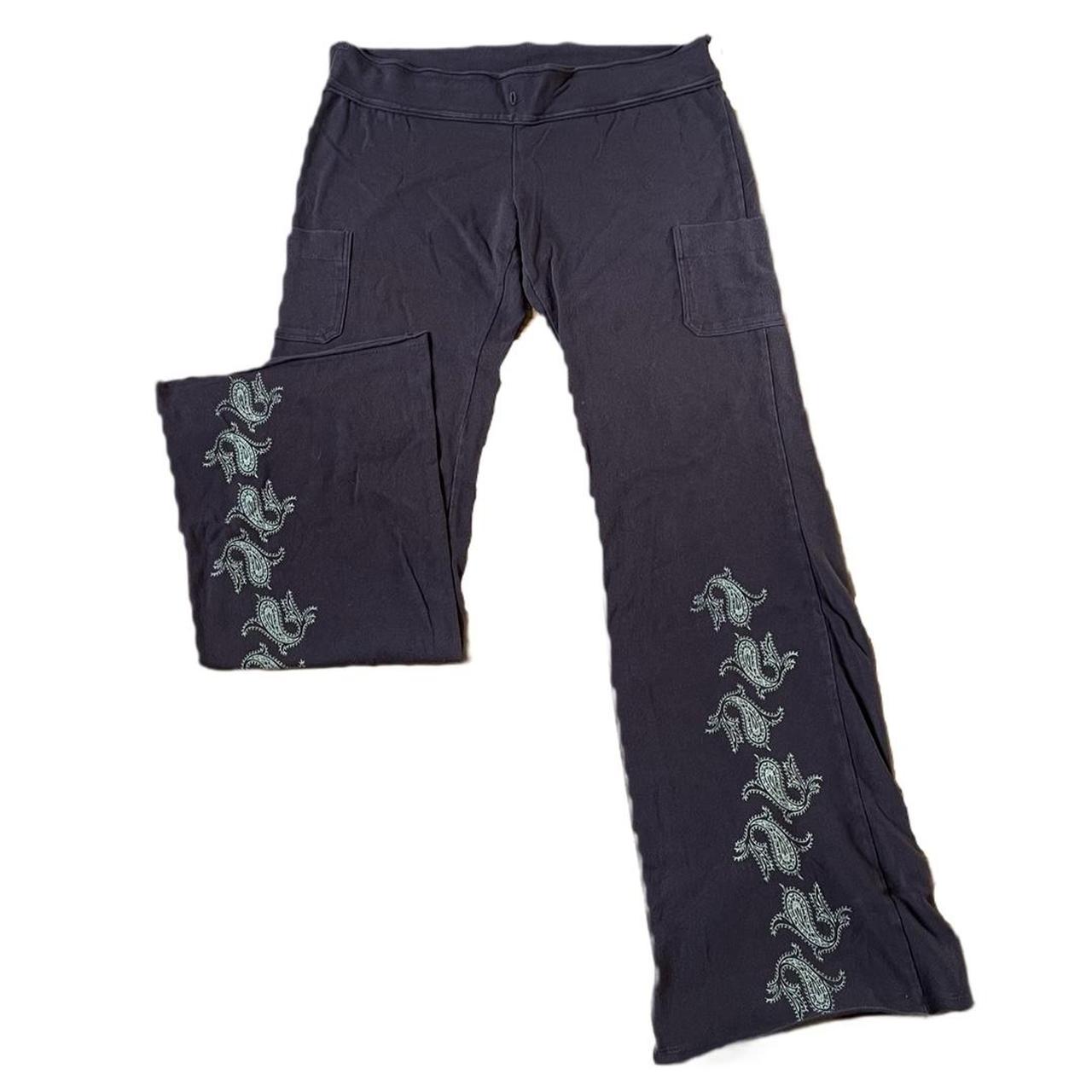 cyber y2k sweatpants omg super hot brown neutral... - Depop