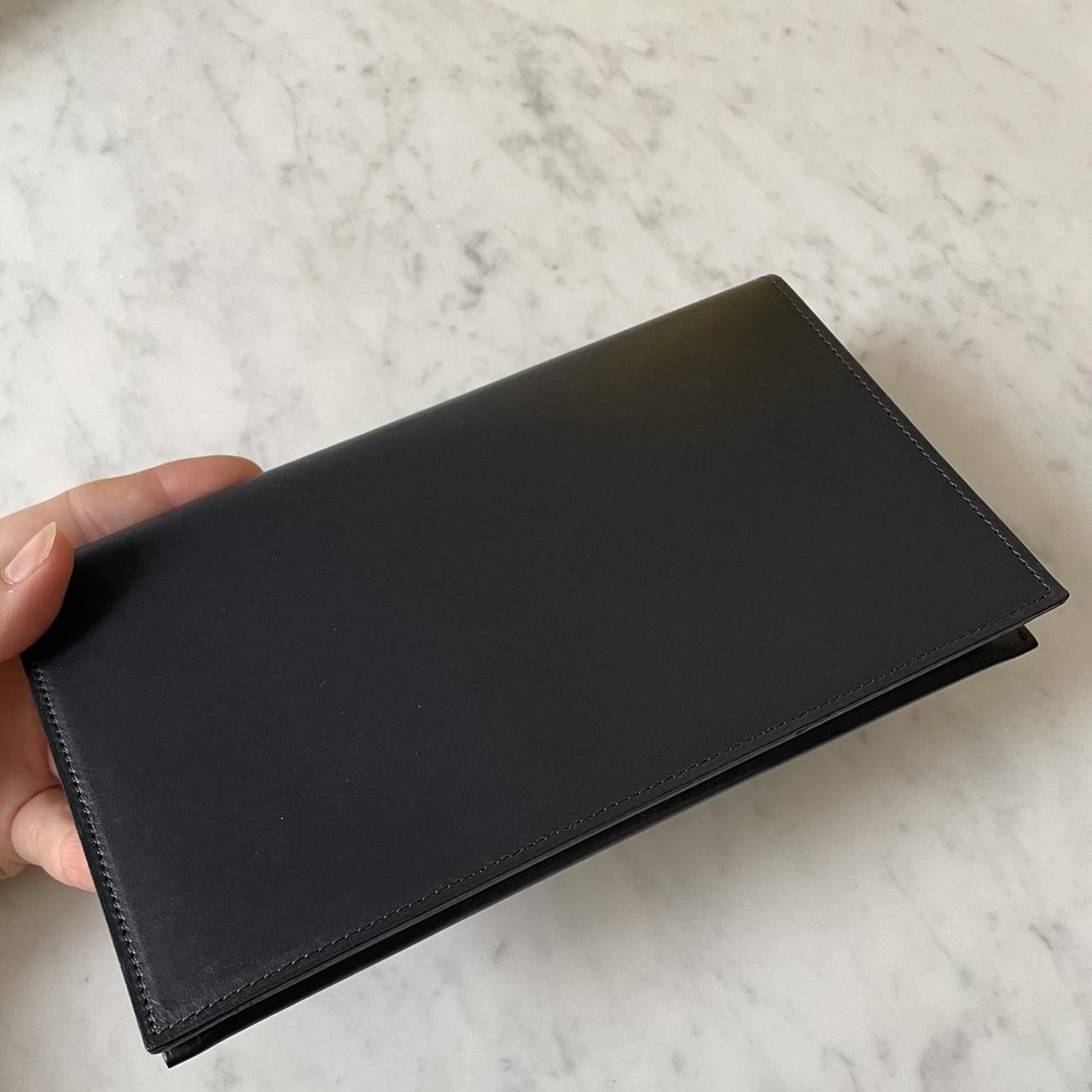 Navy Monocle x Porter Leather Travel Folder /... - Depop