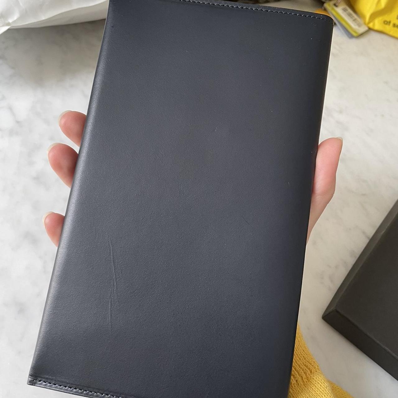 Navy Monocle x Porter Leather Travel Folder /... - Depop
