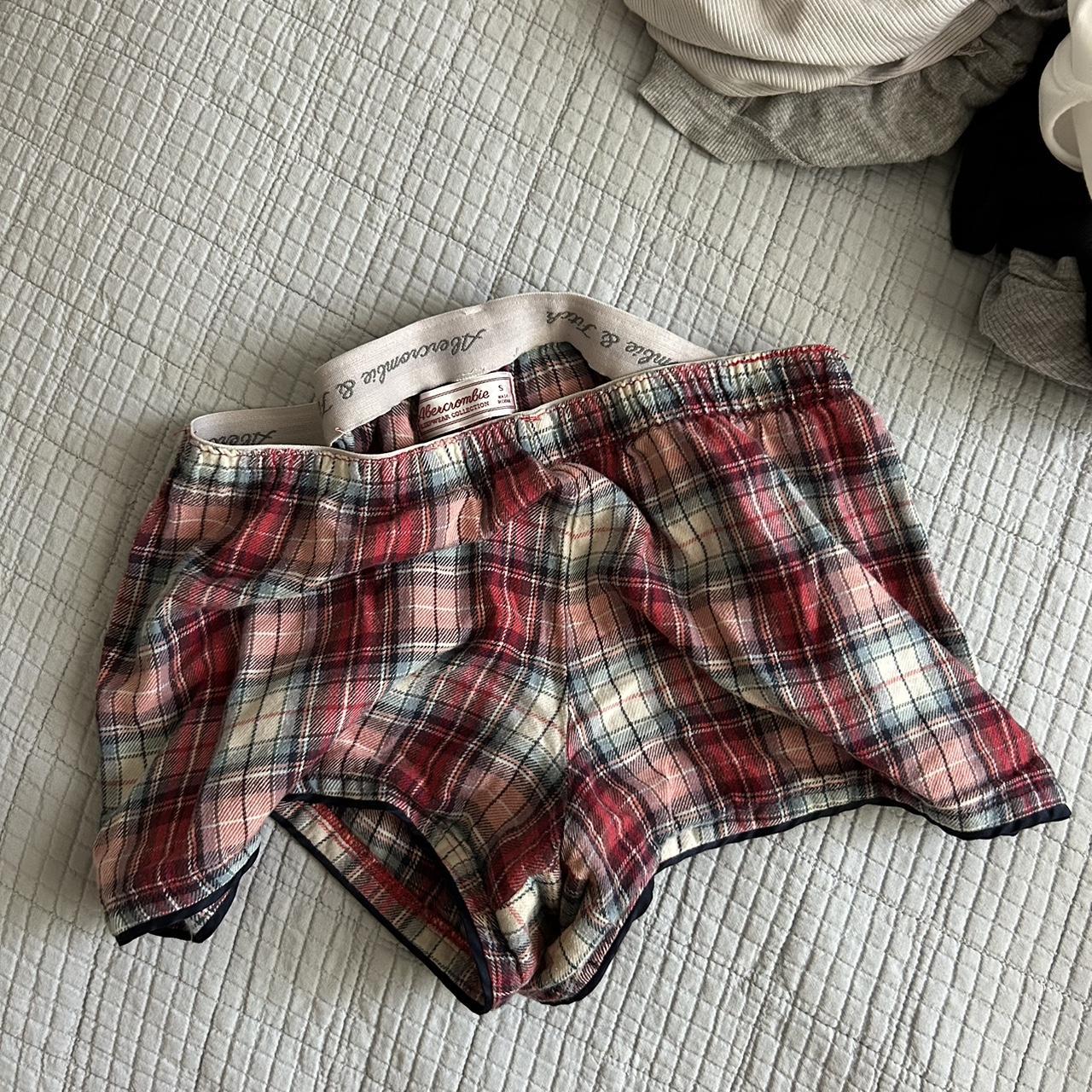 Abercrombie & fitch pj shorts. In good condition. - Depop