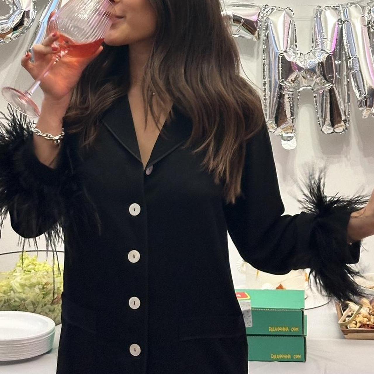 SLEEPER PJ SET WITH FEATHERS Originally... - Depop