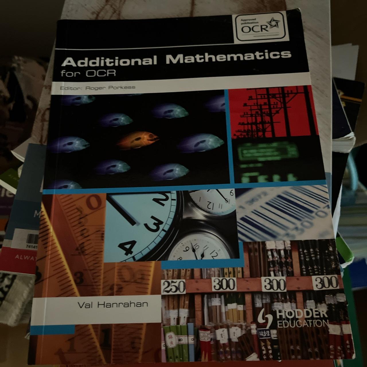 OCR additional maths revision book - Depop