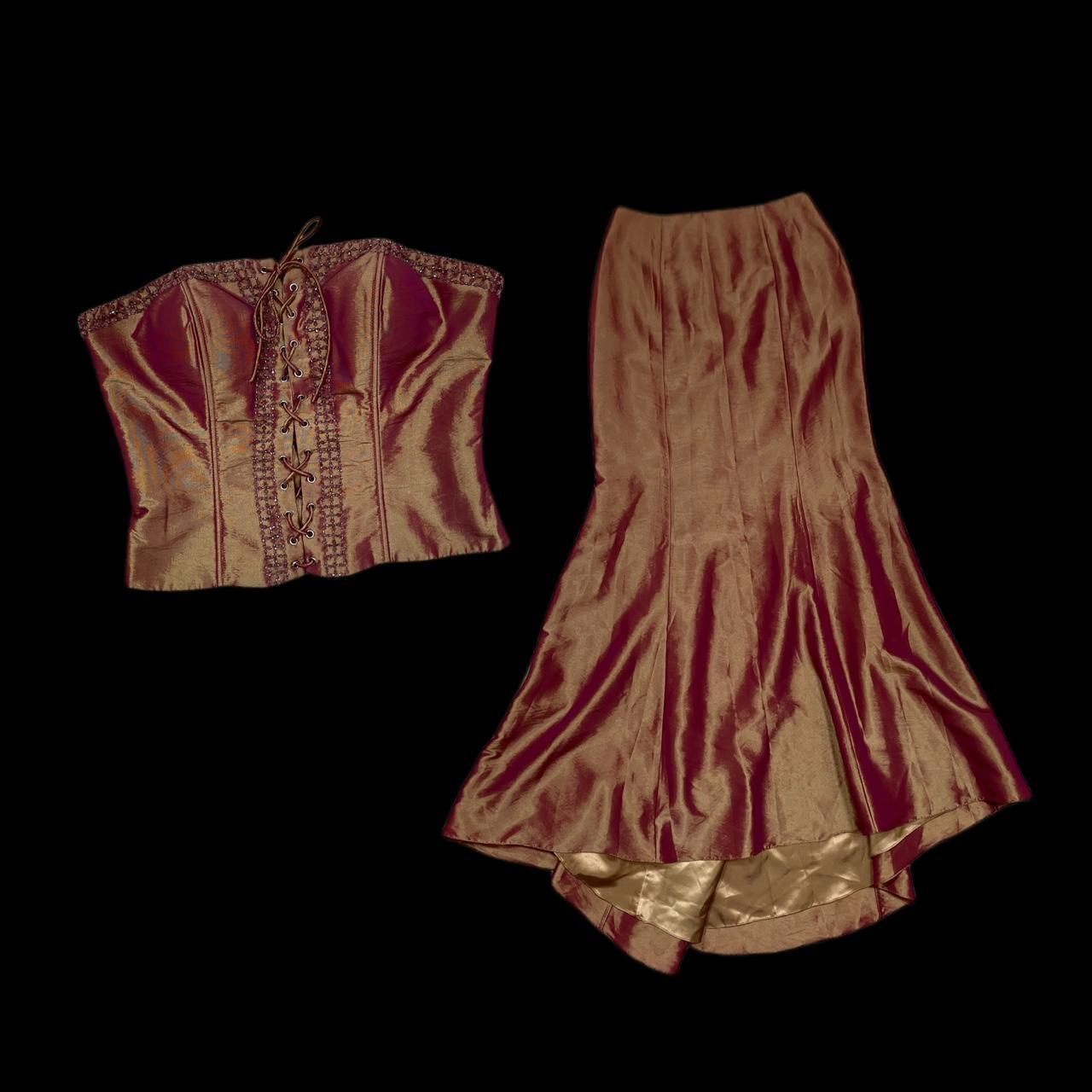 Noot vintage 00s prom dress Size... - Depop