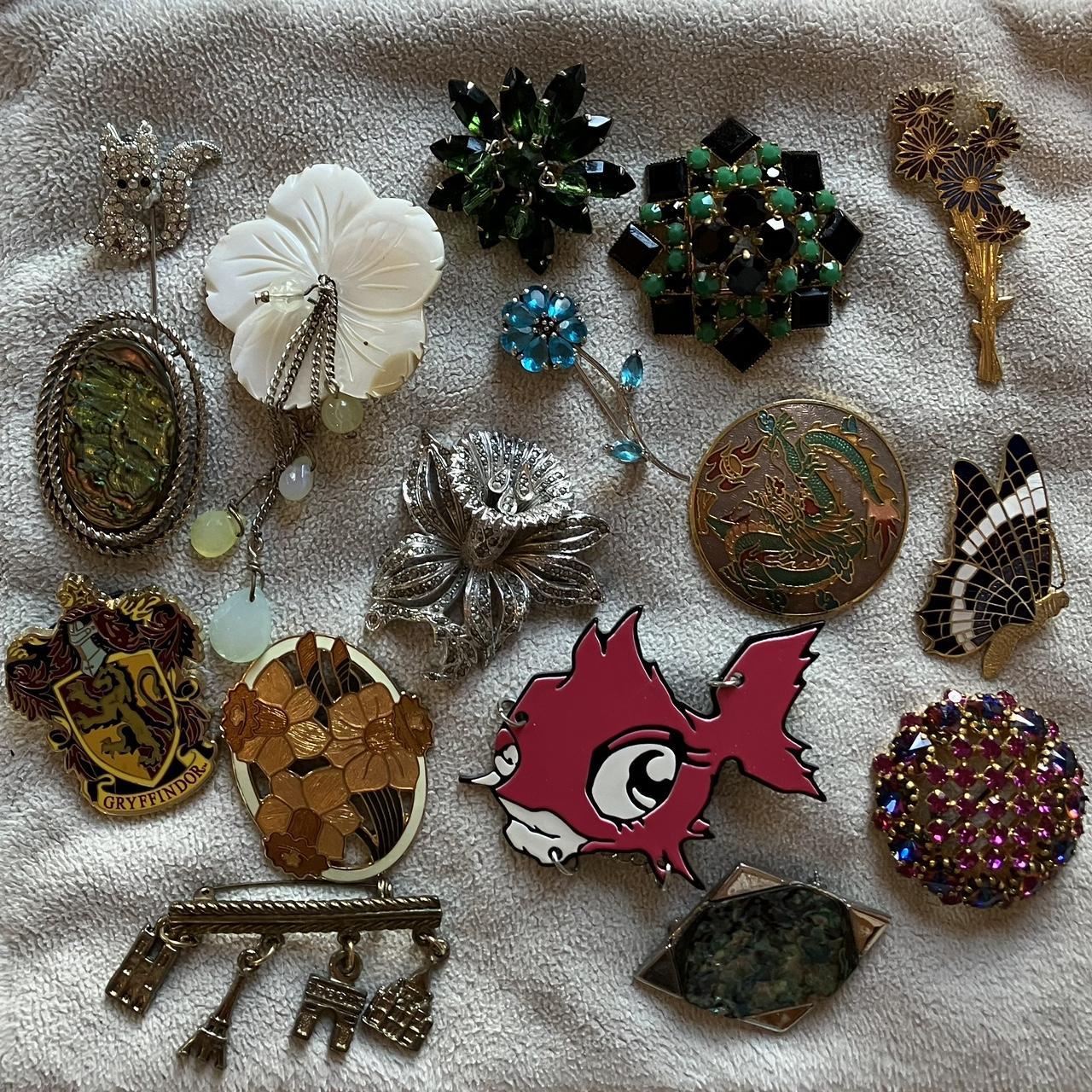 Costume brooches (prices vary) #brooches #brooch... - Depop