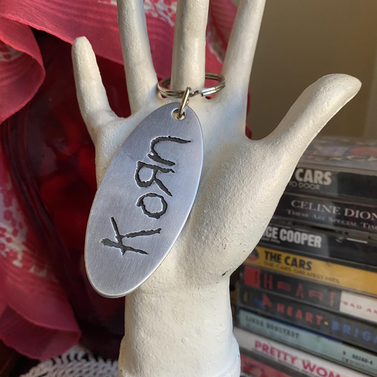 deadstock korn keychain - from 1999 - brand new... - Depop