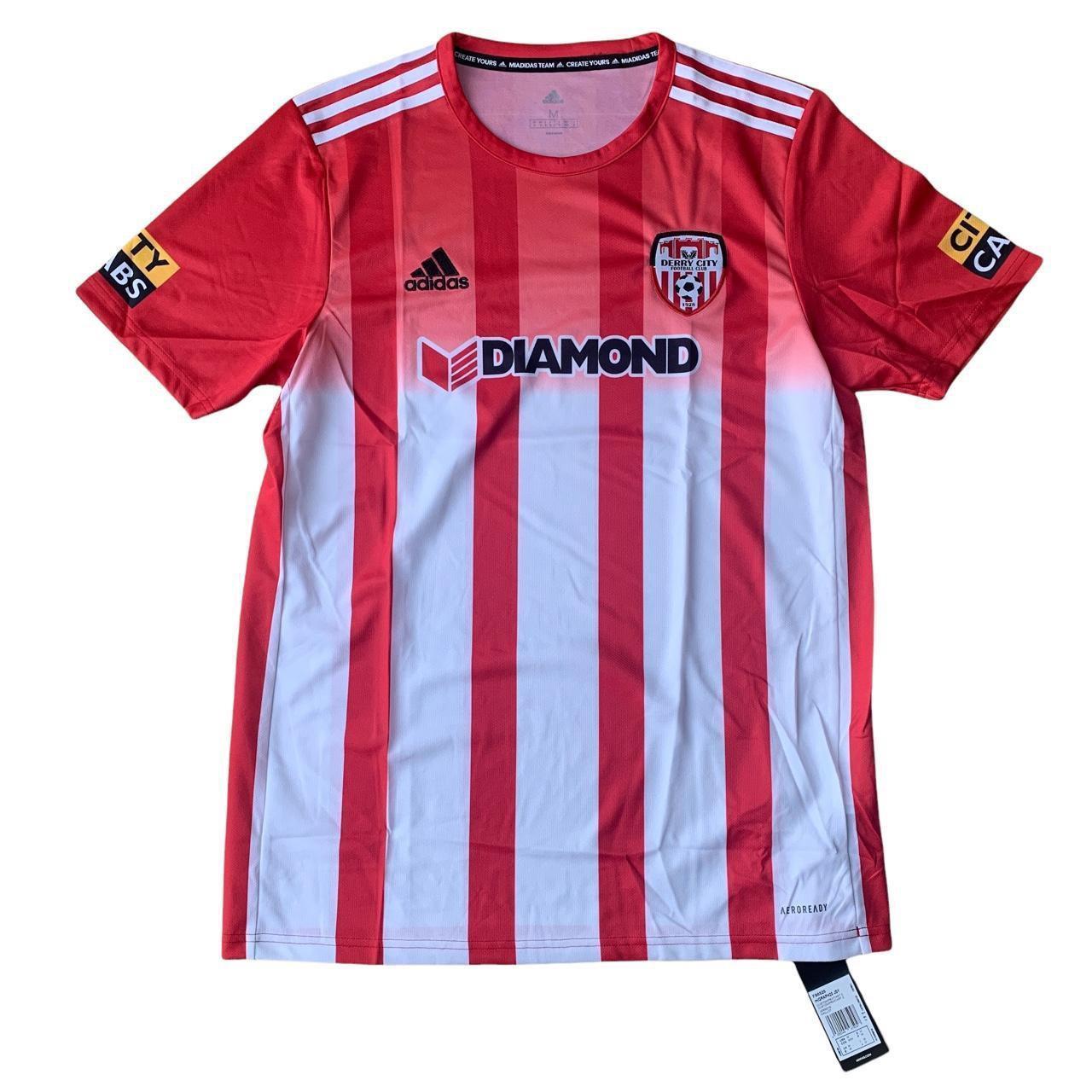 2020 21 DERRY CITY THIRD 3RD FOOTBALL SHIRT... - Depop