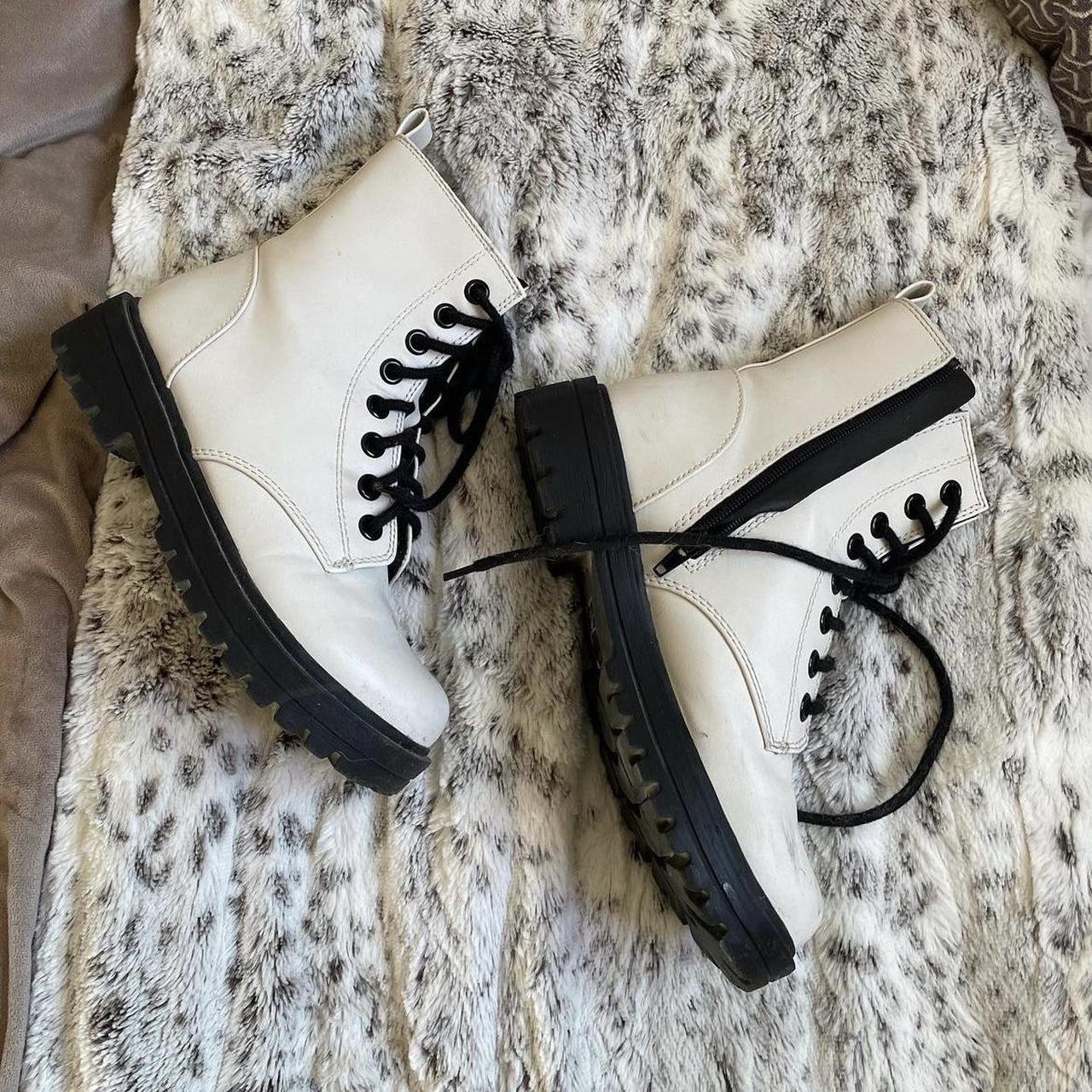 Doc marten look alikes. Fits a 6.5 smudged/scuffed... - Depop