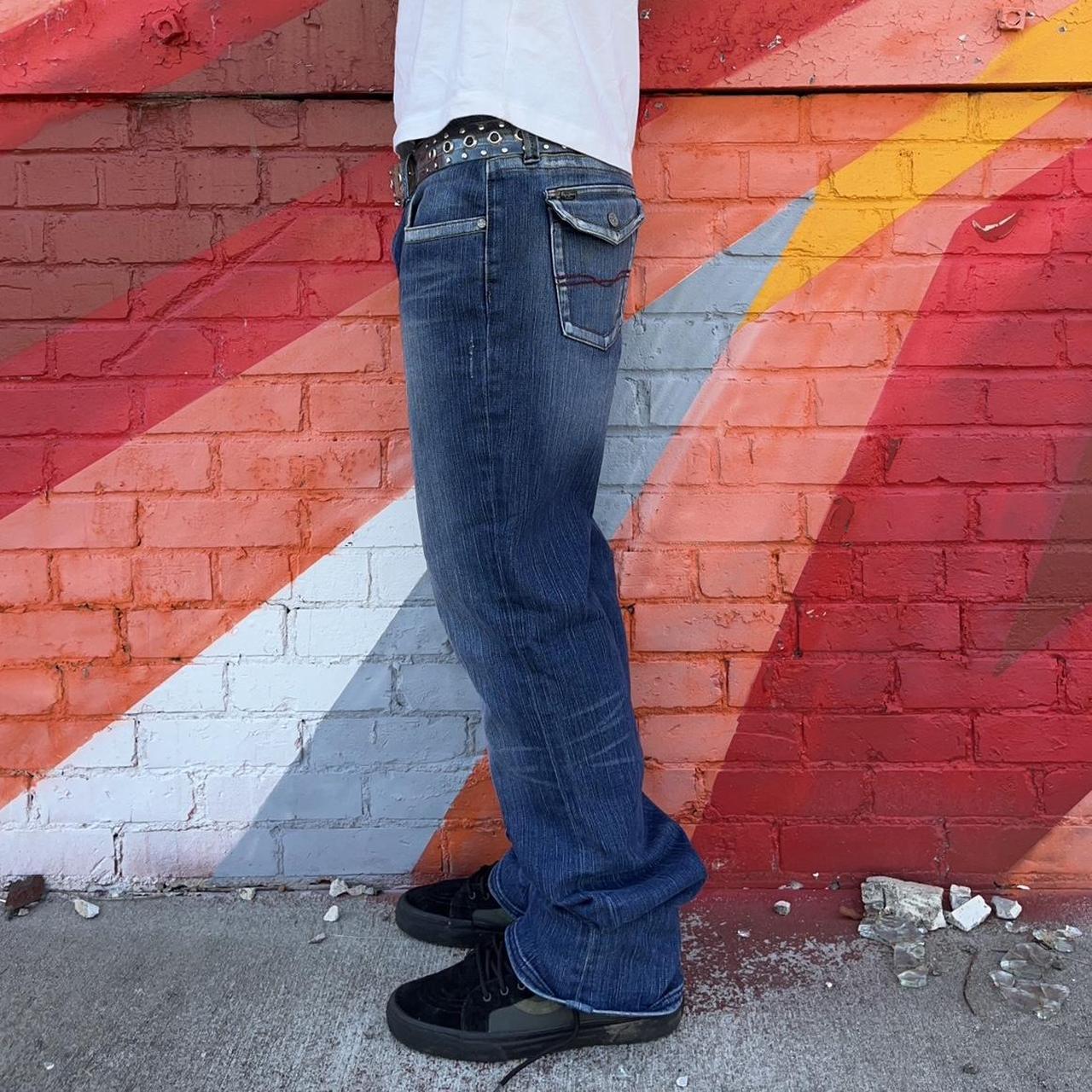 Y2k Pepe Jeans Bootcut Jeans. Measured size 38x31.5 - Depop