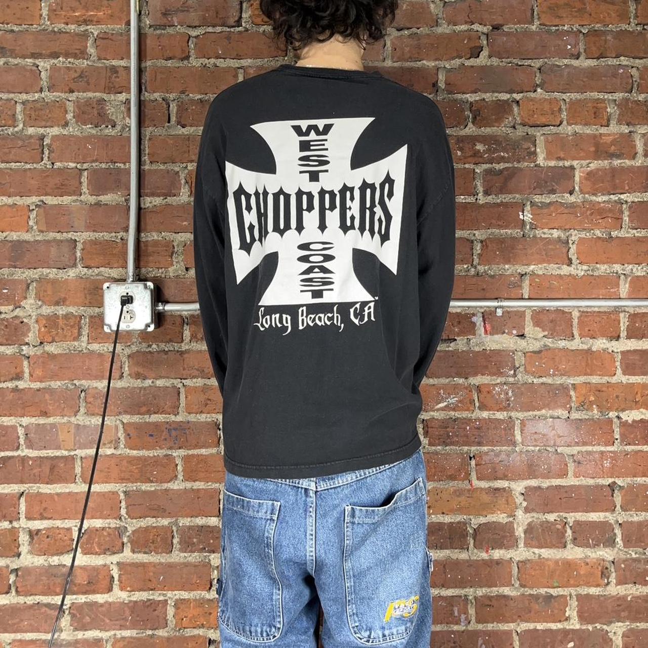 Vintage West Coast Choppers Biker t-shirt Size... - Depop