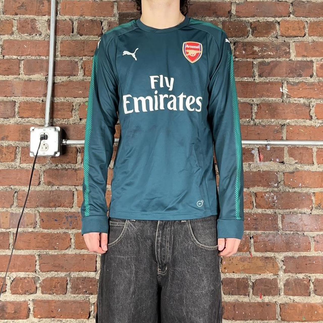 Puma Fly Emirates Arsenal Soccer Long Sleeve... | Depop