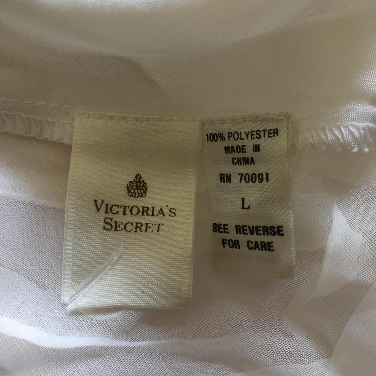 Vintage Gold Label Victoria's Secret Beaded Sheer... - Depop