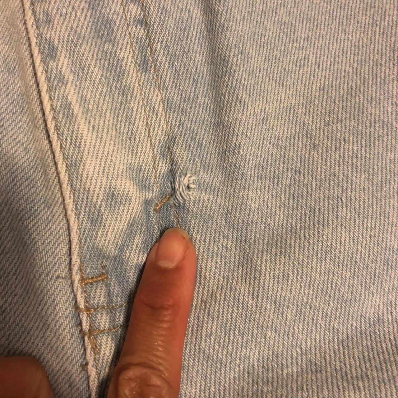 Y2K Route 66 High Rise Slim Relaxed Streetwear Light... - Depop