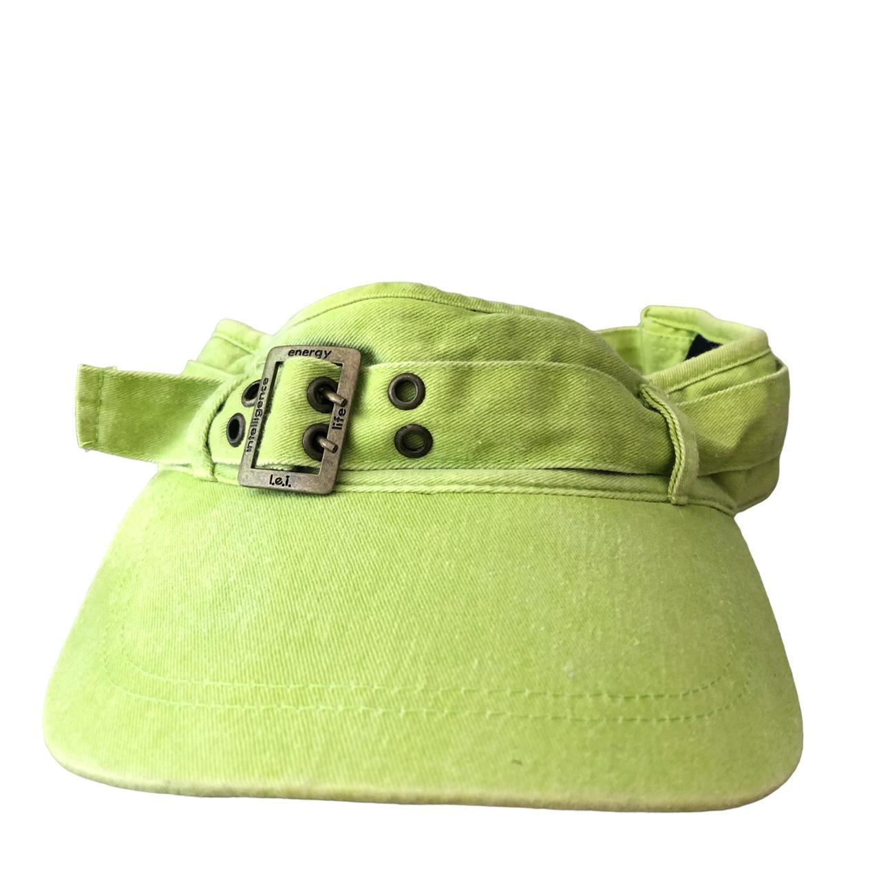 Y2K l.e.i Kidcore Streetwear Summer Spring Visor Hat... - Depop