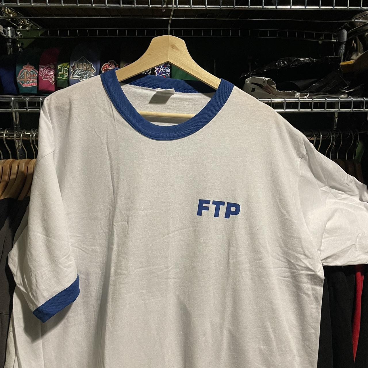 FTP Logo T Shirt Deadstock Size Large #FTP - Depop