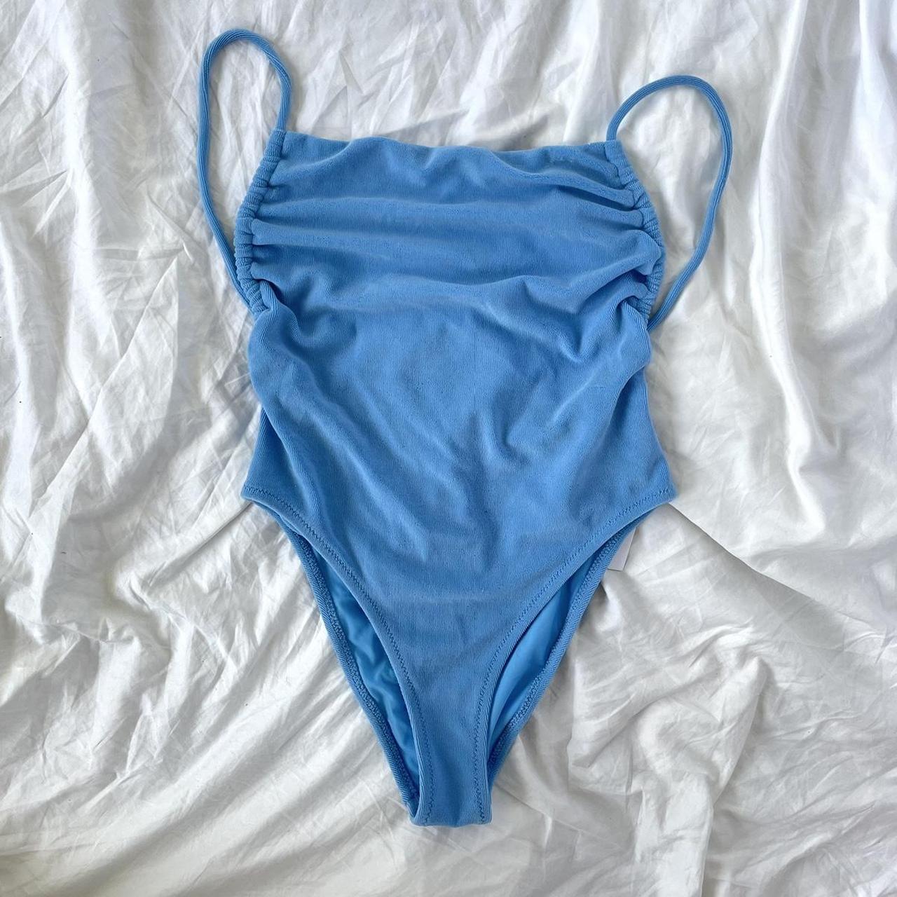bec and bridge blue farrah one piece swimsuit.... - Depop