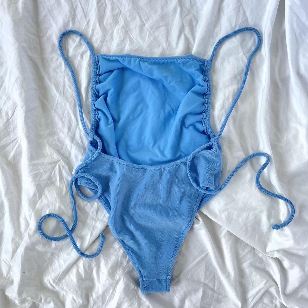 bec and bridge blue farrah one piece swimsuit.... - Depop