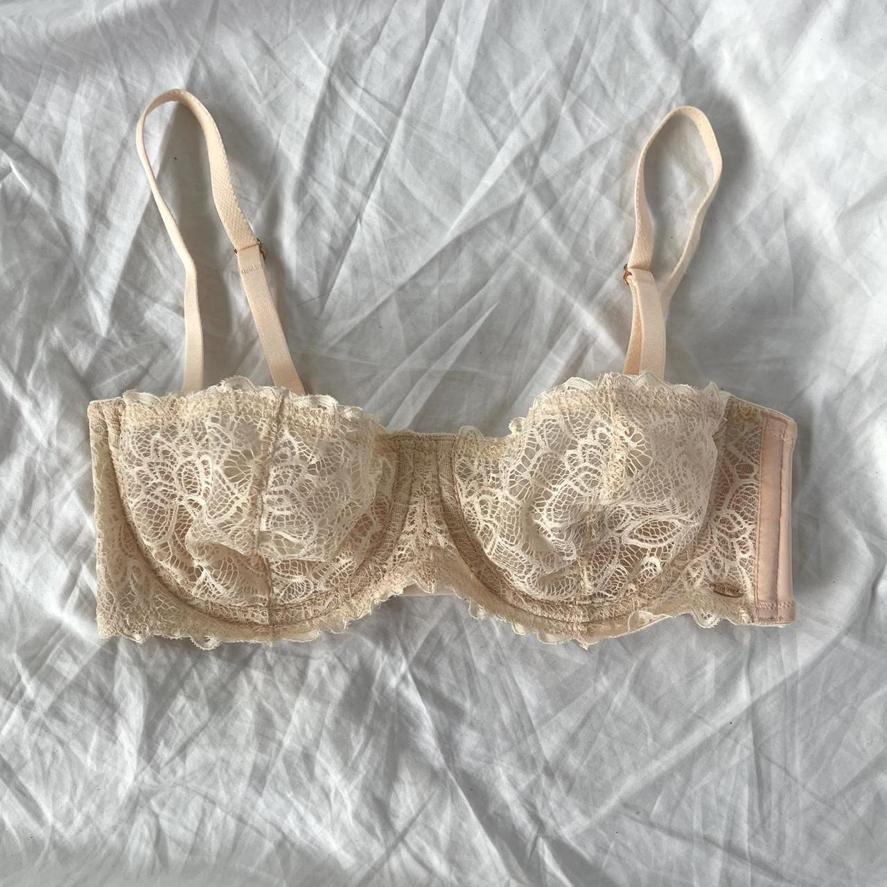 absolutely stunning Fine Lines lace balconette bra.... - Depop