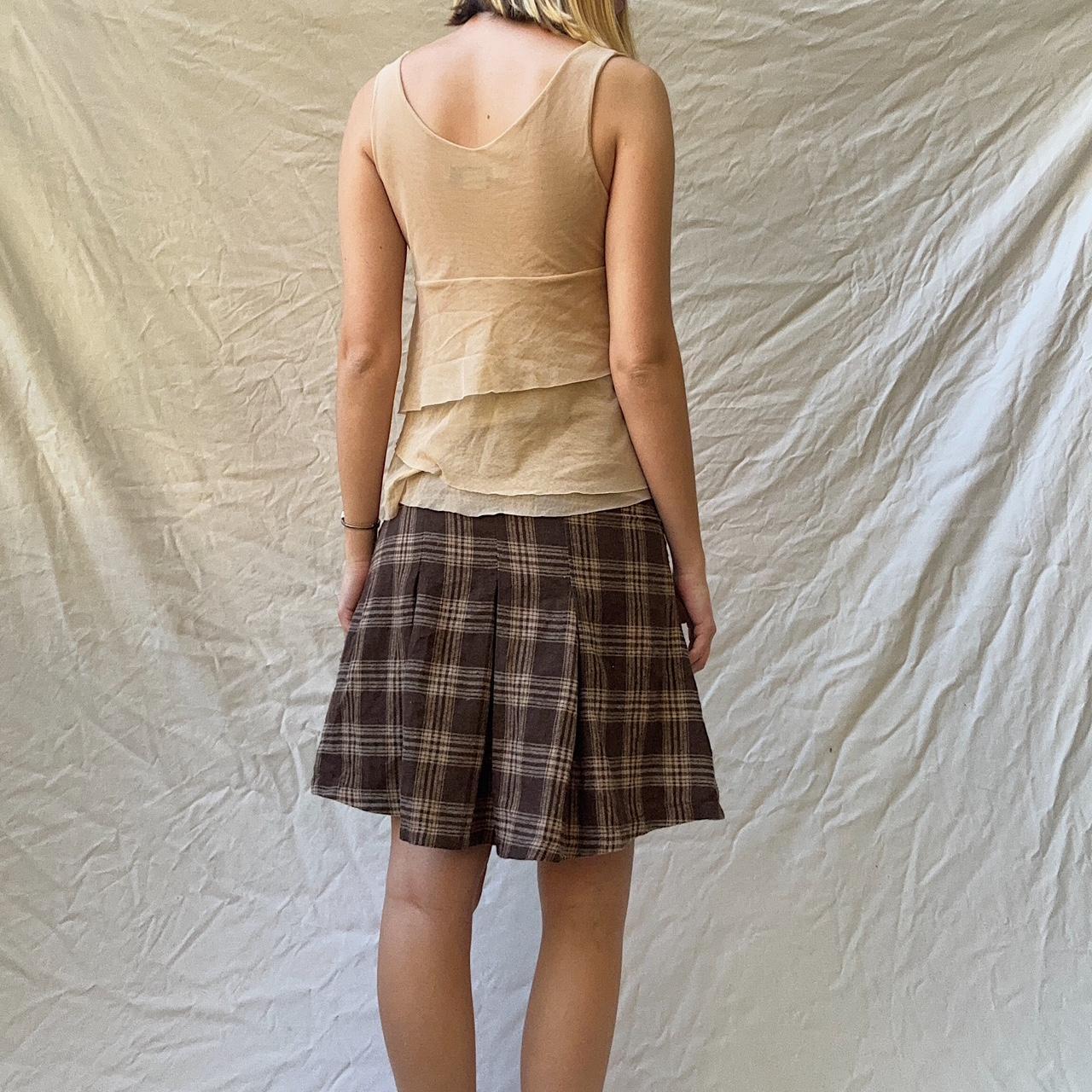 Y2k basque mesh top. Slightly sheer - Depop