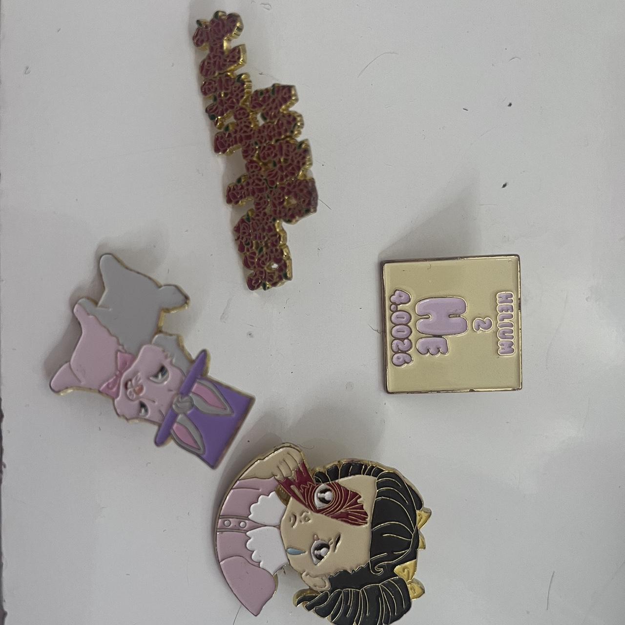 Melanie martinez pin pack madd hatter out of... - Depop
