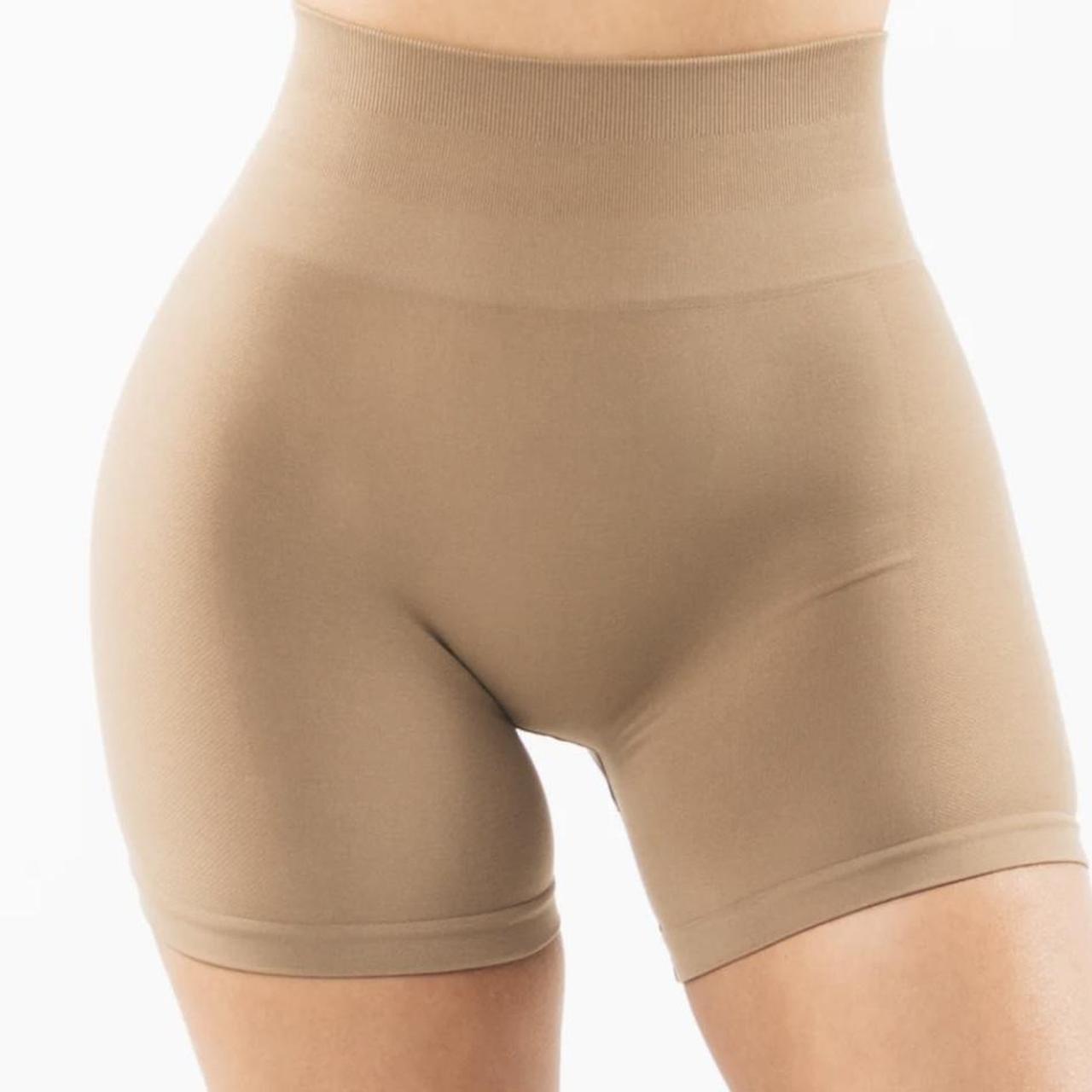 Alphalete Womens Tan Shorts Depop