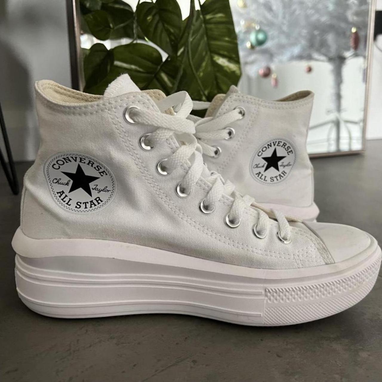 Converse Chuck Taylor Move platform - high tops.... - Depop