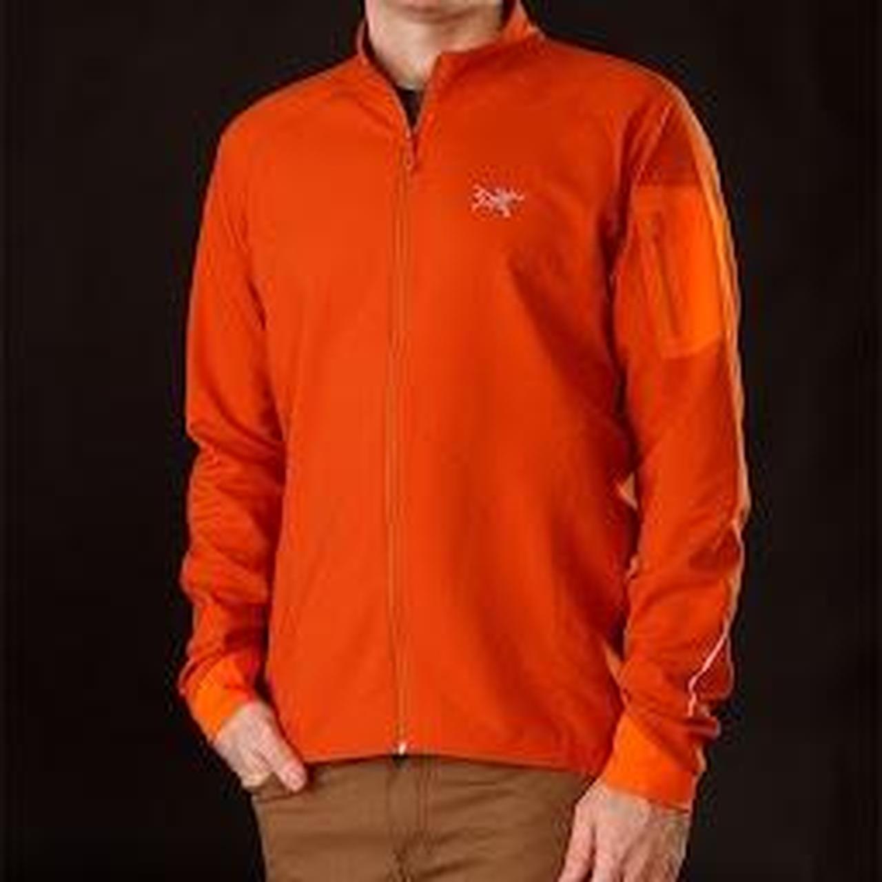 Men’s medium Arc’teryx Accelero lightweight orange... | Depop