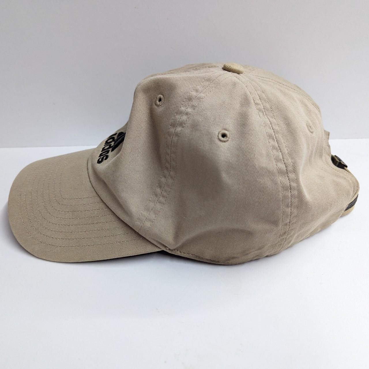 Adidas Khaki Dad Cap Adjustable SnapButton Back... - Depop