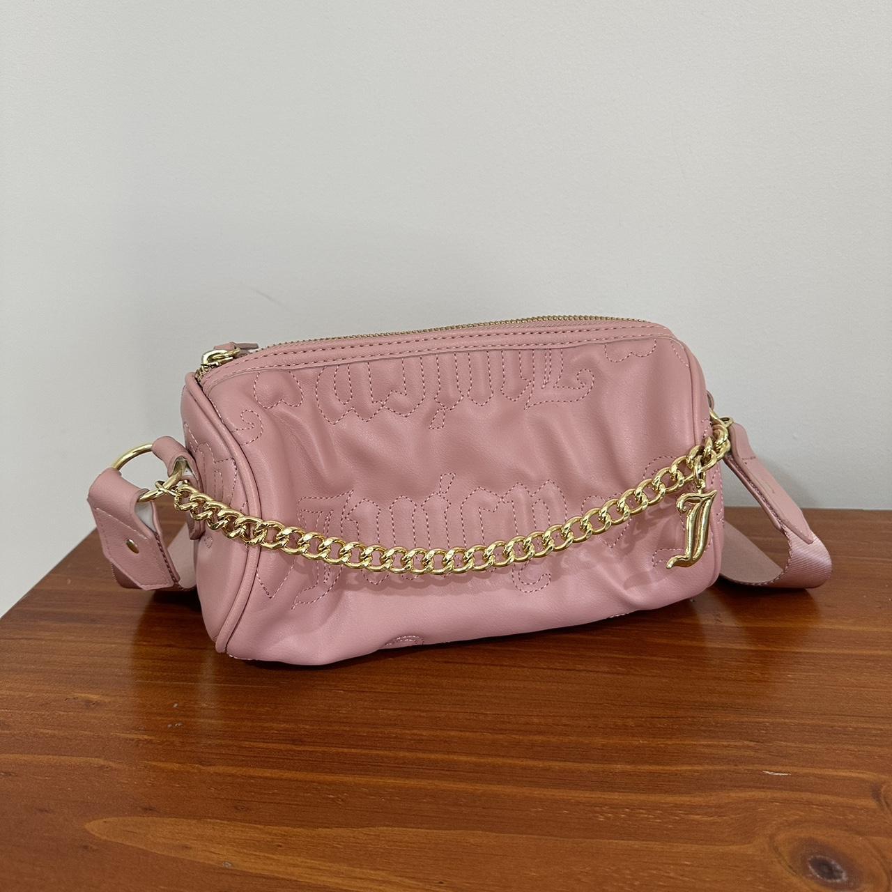 Cute pink Juicy Couture barrel bag... - Depop